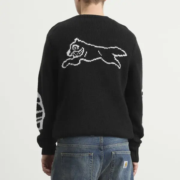 ICECREAM Running Dog Knitted Sweater