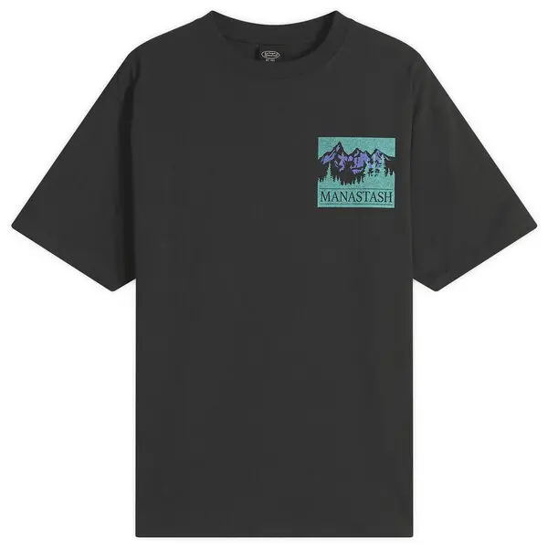 MANASTASH Old Time T-shirt - Black