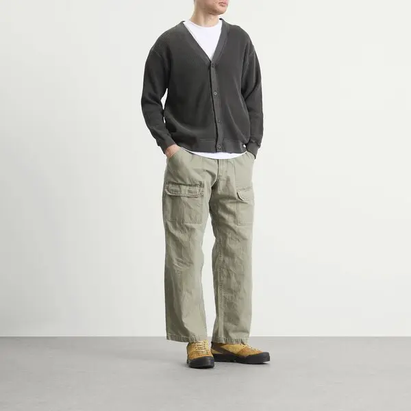MANASTASH Heavy Snug Thermal Cardigan