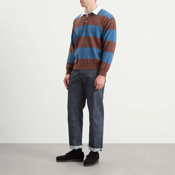 DUBBLEWARE Straight Leg Selvedge Denim Jeans