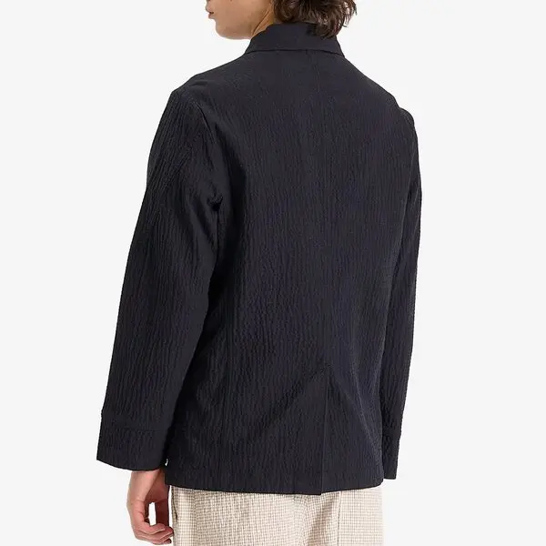 Universal Works Ospinal Cotton Seersucker Bakers Jacket