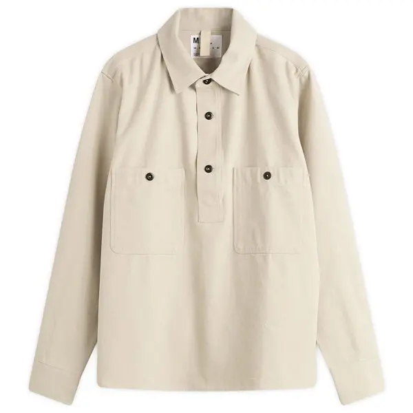 MARGARET HOWELL Overhead Shirt - Bone
