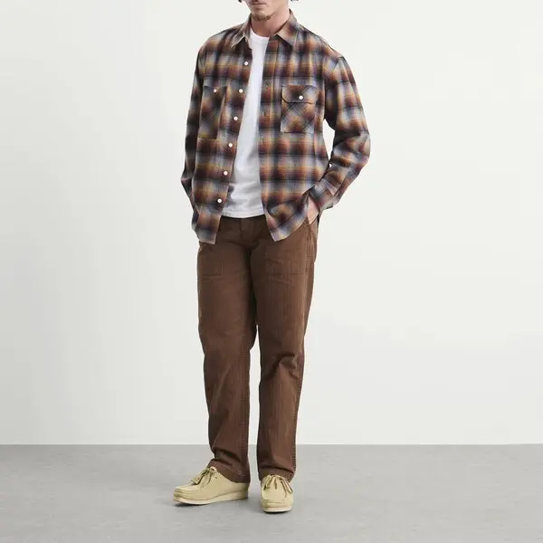 DUBBLEWARE Herringbone Fatigue Pants