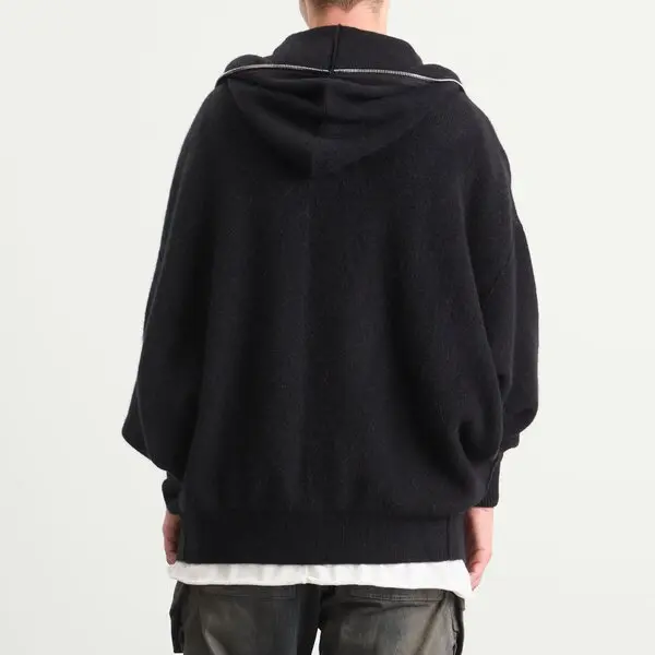Rick Owens Alpaca Gimp Hoodie