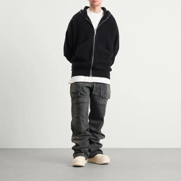 Rick Owens Alpaca Gimp Hoodie