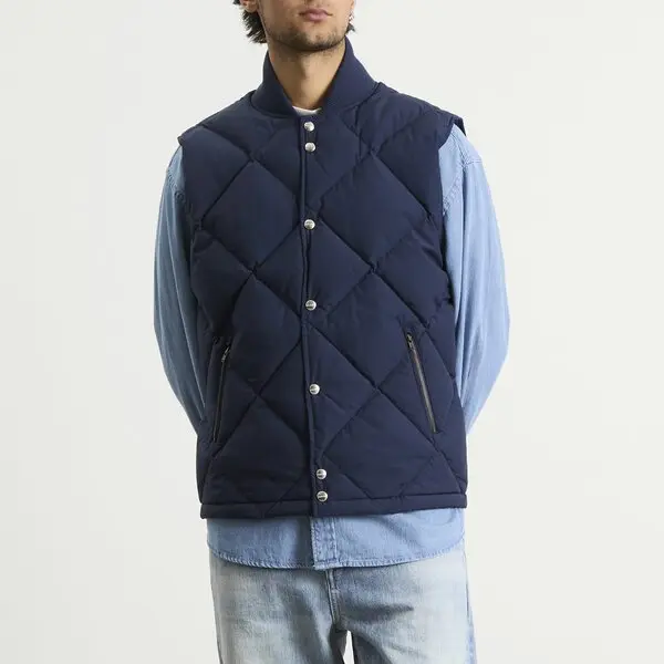 DUBBLEWARE Dubble Down Diamond Quilted Vest