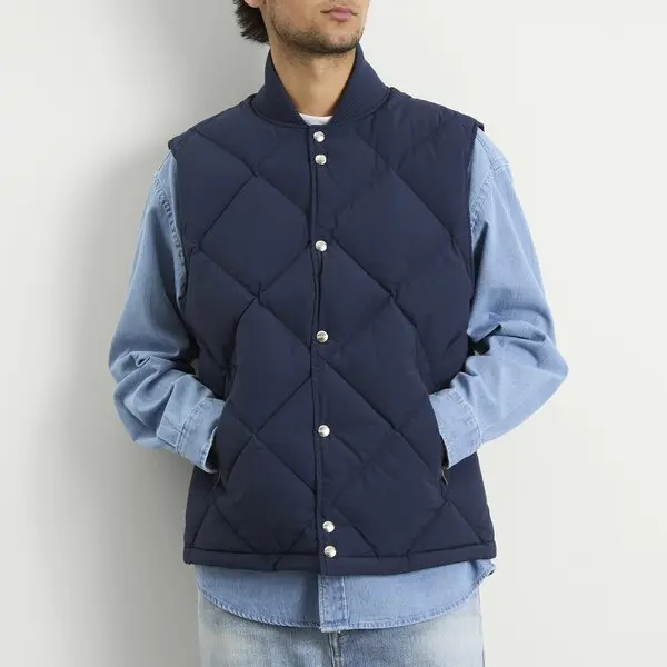DUBBLEWARE Dubble Down Diamond Quilted Vest