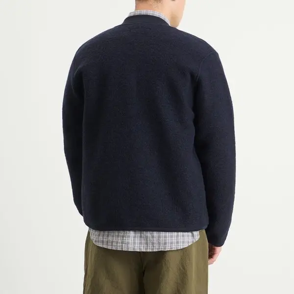 Universal Works Wool Fleece Zip Bomber