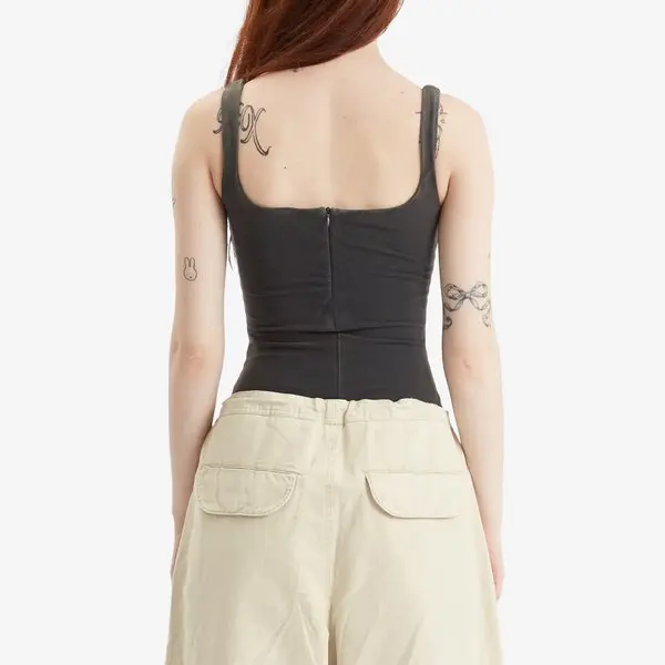 ENTIRE STUDIOS Square Neck Bodysuit