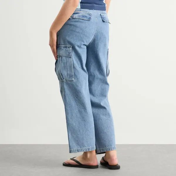 SUNDAYFRUITMARKET Sun Denim Cargo Pants