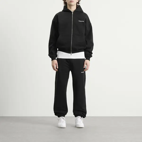 ANNIE HOOD Mini Logo Cuffed Joggers
