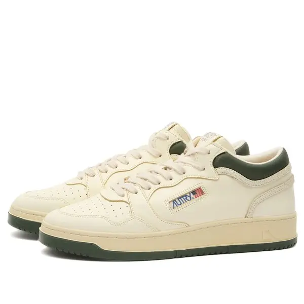 AUTRY Med-way Mid Leather Sneaker
