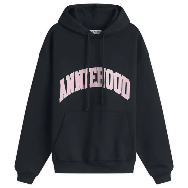 ANNIE HOOD College Arch Hoodie - Navy