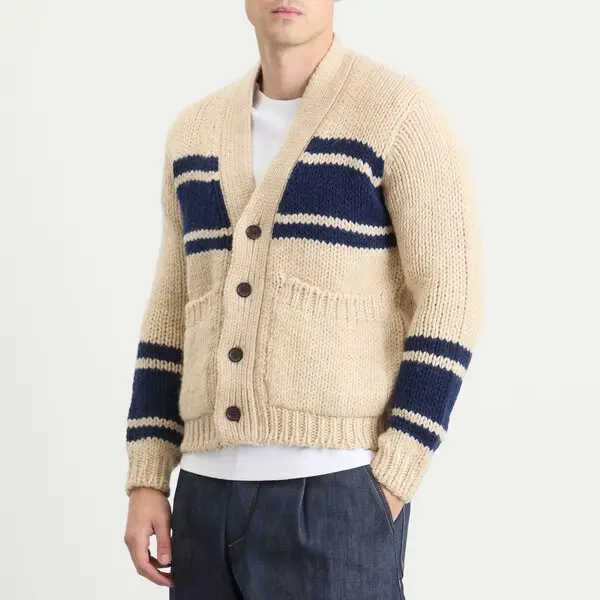 Universal Works Langdale Chunky Knit Cardigan