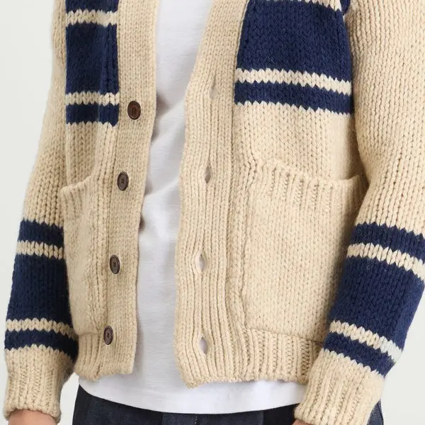 Universal Works Langdale Chunky Knit Cardigan