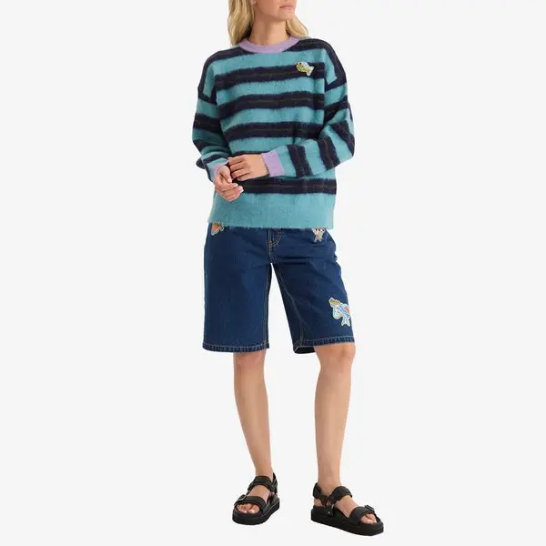ALEMAIS Domenica Teal Sweater
