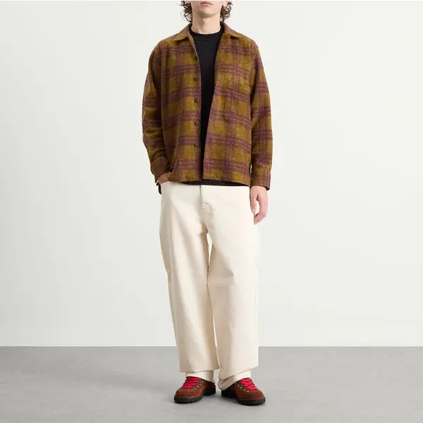 Universal Works Dam Check Fatigue Shirt