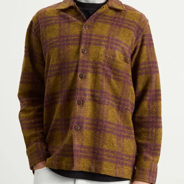 Universal Works Dam Check Fatigue Shirt