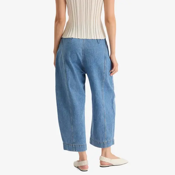 ALEMAIS Stephi Cocoon Leg Denim Jeans