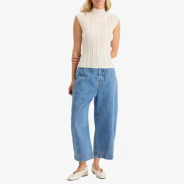 ALEMAIS Stephi Cocoon Leg Denim Jeans