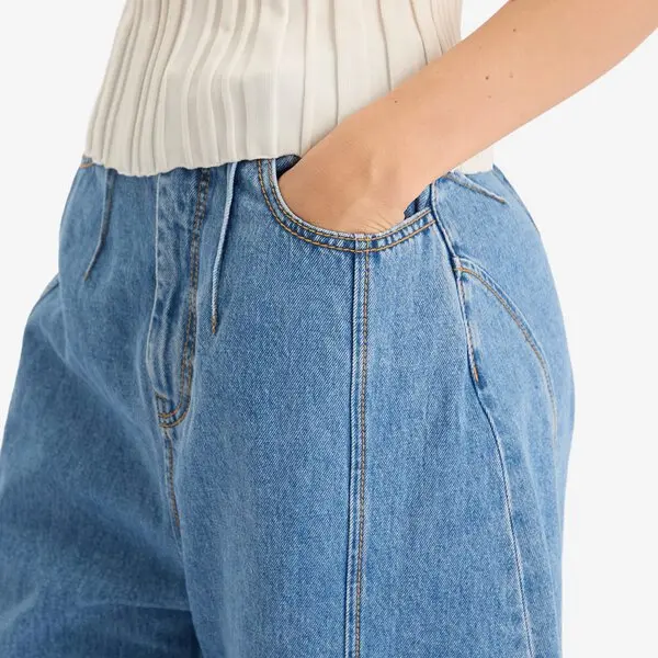 ALEMAIS Stephi Cocoon Leg Denim Jeans