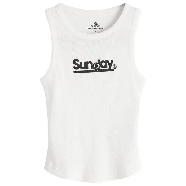 SUNDAYFRUITMARKET Sunday Vest - Ivory