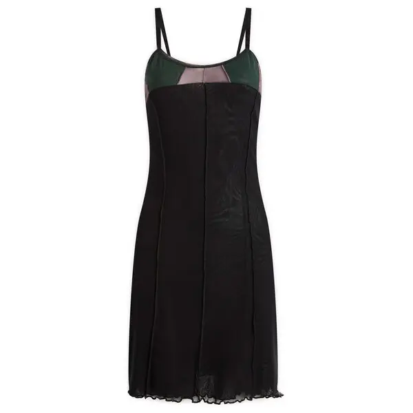 FRUITY BOOTY Mesh Mini Dress - Black