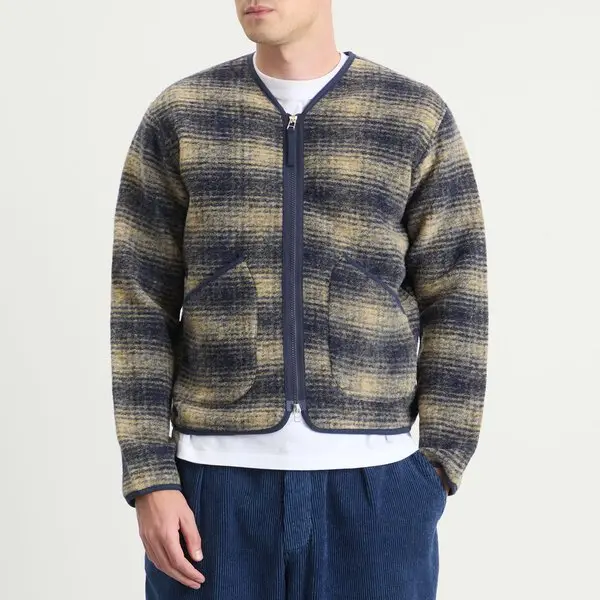 Universal Works Uist Fleece Zip Liner Jacket