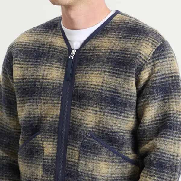 Universal Works Uist Fleece Zip Liner Jacket
