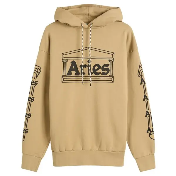 Aries Temple Hoodie - Khaki