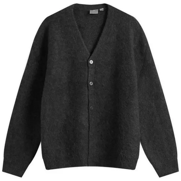 Gramicci Mohair Cardigan - Charcoal