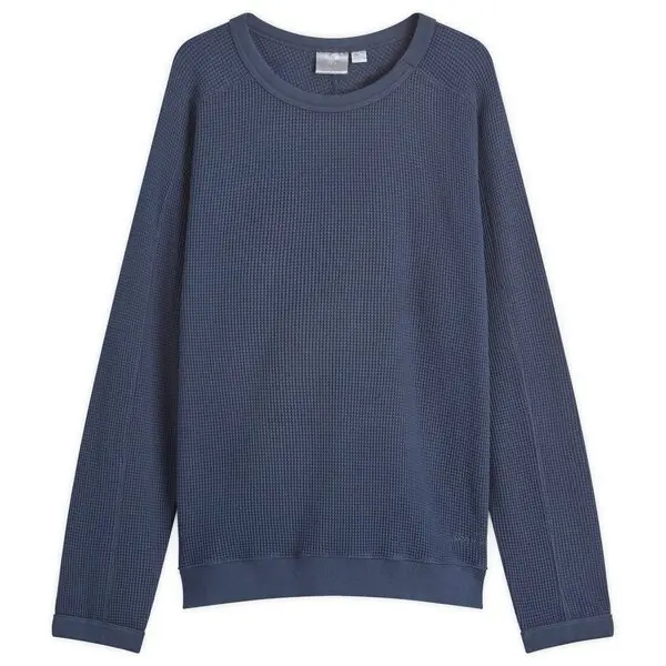 Gramicci Waffle Crew Sweater - Twilight