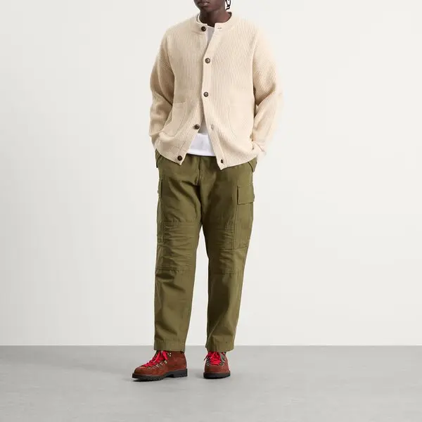 FRIZMWORKS Heavy Wool Round Cardigan