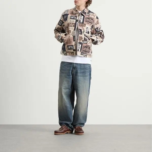 PATTA Collage Insulated Canvas Jacket