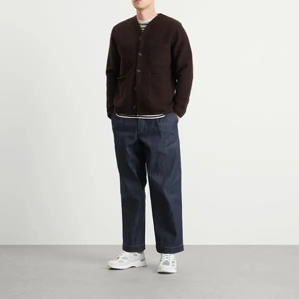 Universal Works Wool Fleece Cardigan