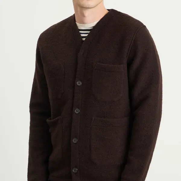 Universal Works Wool Fleece Cardigan