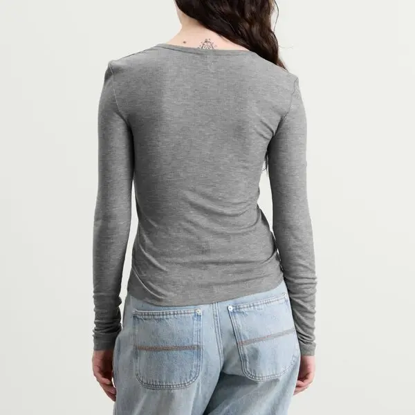 SAMSØE SAMSØE Sadodo Long Sleeve Henley Top