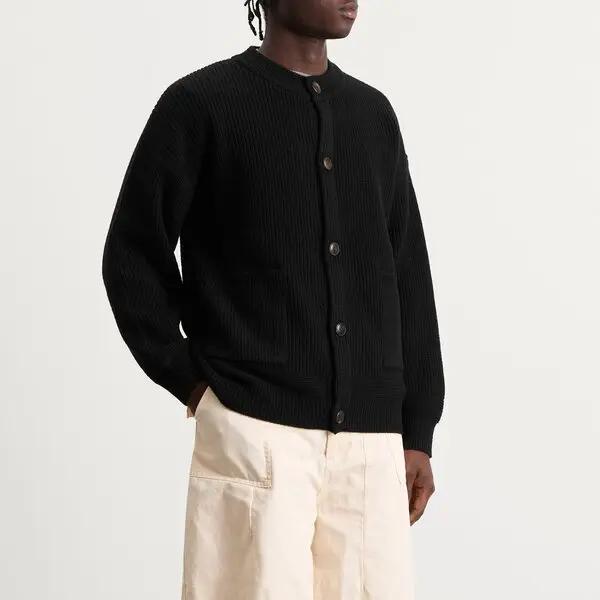 FRIZMWORKS Heavy Wool Round Cardigan
