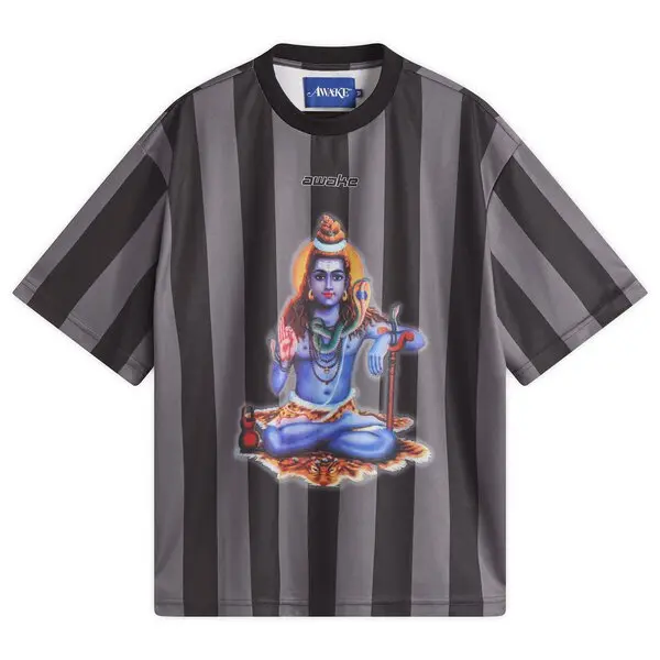 AWAKE NY Football Jersey - Black