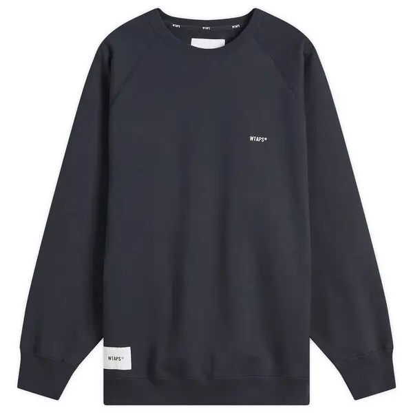 WTAPS Sign Logo Sweatshirt - Navy