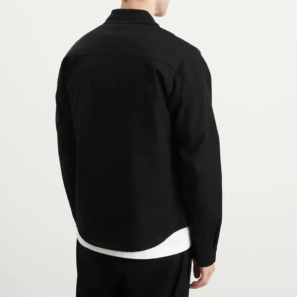 ANNIE HOOD College Linen Shirt - Black