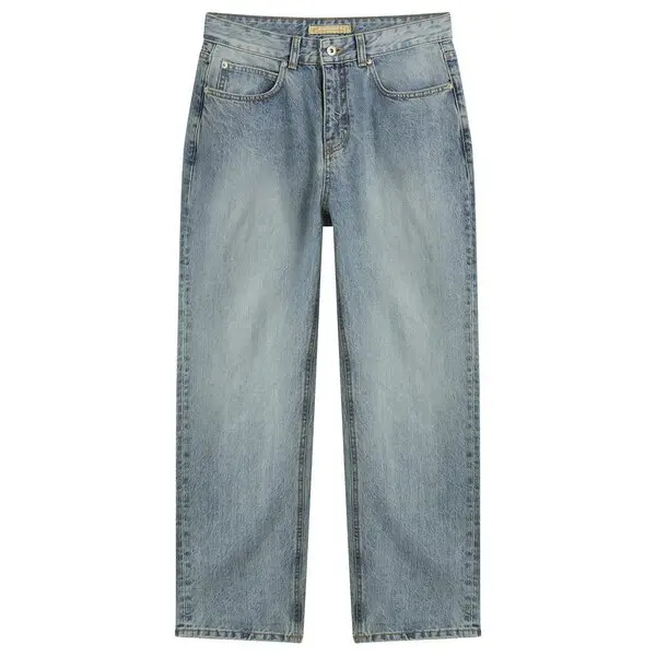 FRIZMWORKS Og Wide Fit Denim Jeans - Light Blue