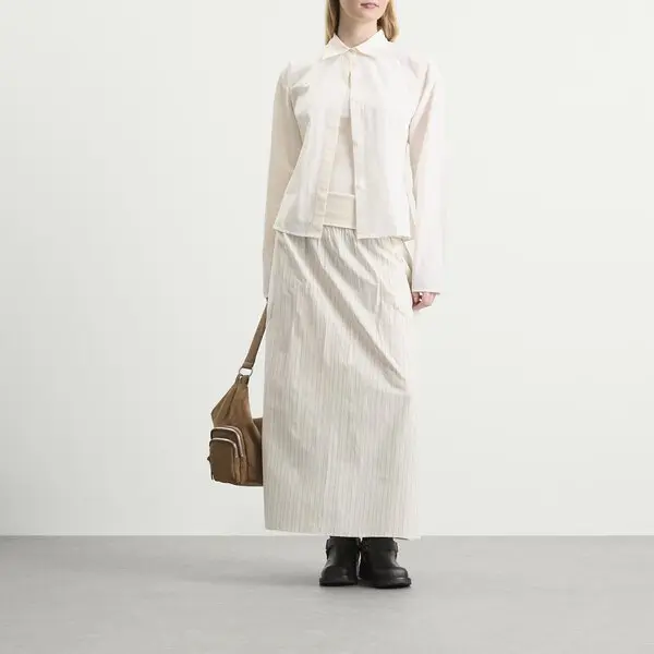 SAMSØE SAMSØE Sathea Pleated Midi Skirt