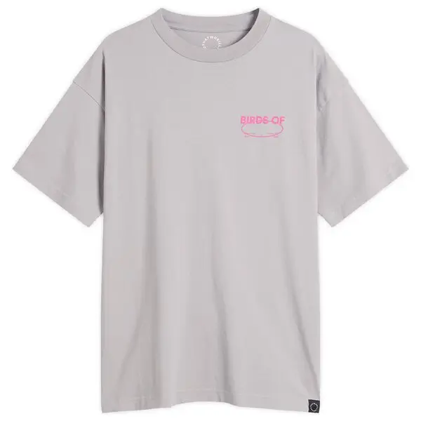 TGB Birds Of Bwindi T-shirt - Grey