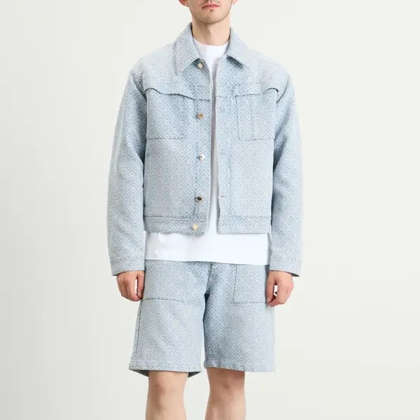 Casablanca Monogram Denim Jacket