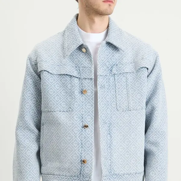 Casablanca Monogram Denim Jacket