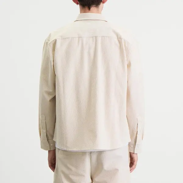 ANNIE HOOD College Seersucker Shirt
