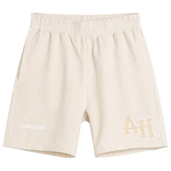 ANNIE HOOD Seersucker Shorts