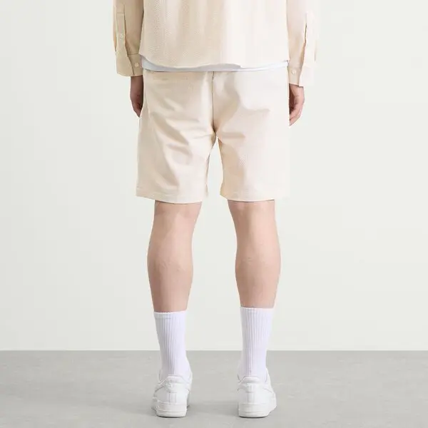 ANNIE HOOD Seersucker Shorts