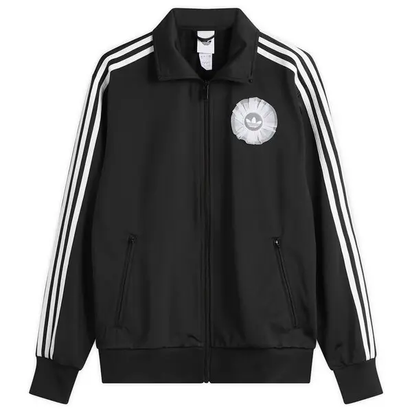 Adidas Tulle Firebird Track Top - Black